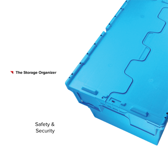 MS1133 - Plastic Box, Security Tote Box Series - Mah Sing Plastics